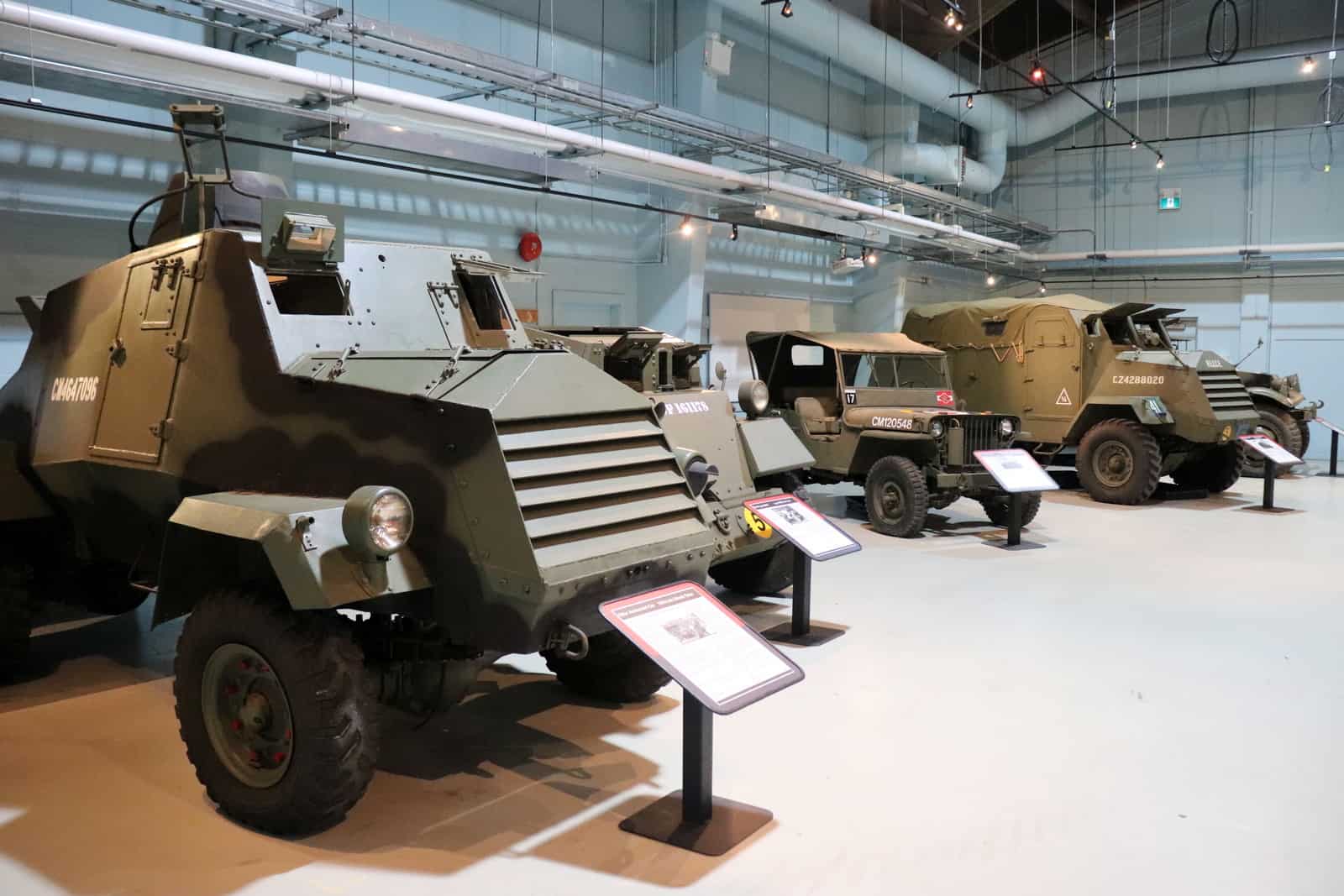 WW2 Vehicle Display - The Royal Canadian Artillery Museum