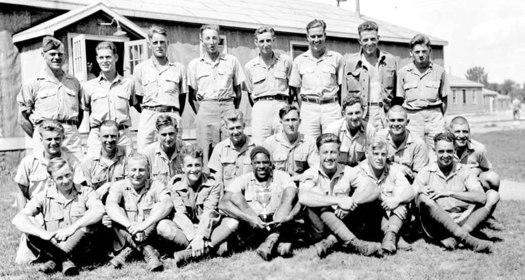 Archie Lumsden at Camp Shilo - The Royal Canadian Artillery Museum
